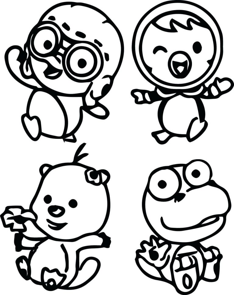 Pororo Coloring Pages | 35 Printable Coloring Pages