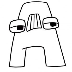 Alphabet Lore Coloring Pages | WONDER DAY — Coloring pages for children ...