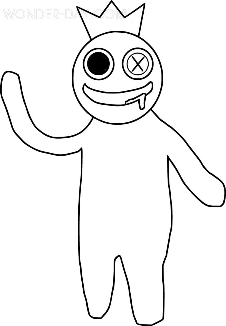Rainbow Friends Coloring Pages | Print and Color