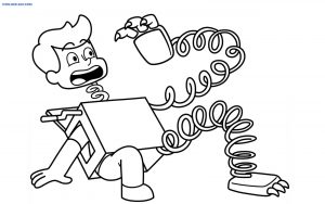 Boxy Boo Coloring Pages | WONDER DAY — Coloring pages for children and ...