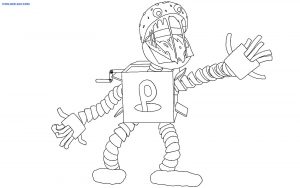 Boxy Boo Coloring Pages | WONDER DAY — Coloring pages for children and ...