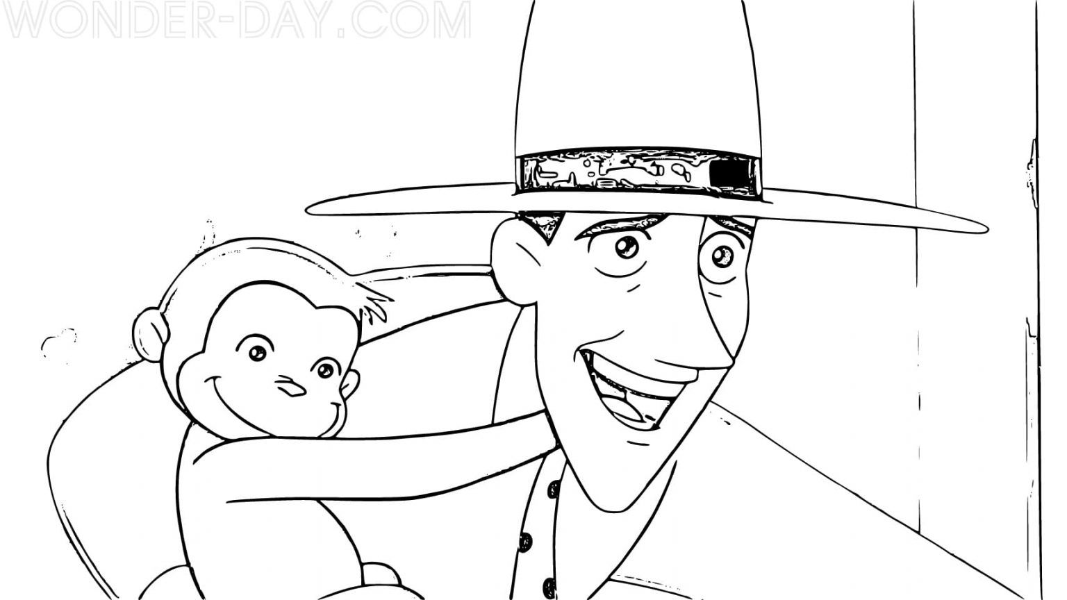 Dibujos de Jorge el curioso para colorear | 50 Páginas para colorear gratis