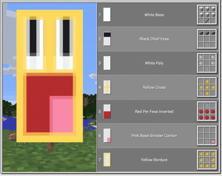 75 Meilleurs designs de bannière Minecraft | Wonder-Day