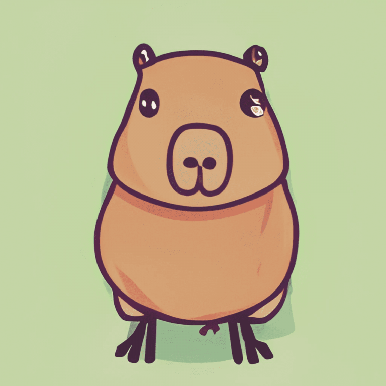 Capybara Avatar | WONDER DAY — Coloring pages for children and adults