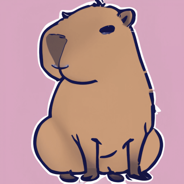 Capybara Avatar | WONDER DAY — Coloring pages for children and adults