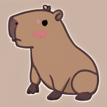 Capybara Avatar | WONDER DAY — Coloring pages for children and adults