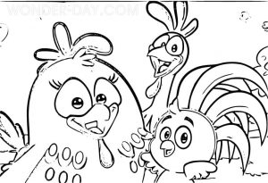 Dibujos de Galinha Pintadinha para colorear | WONDER DAY — Dibujos para colorear para niños y ...