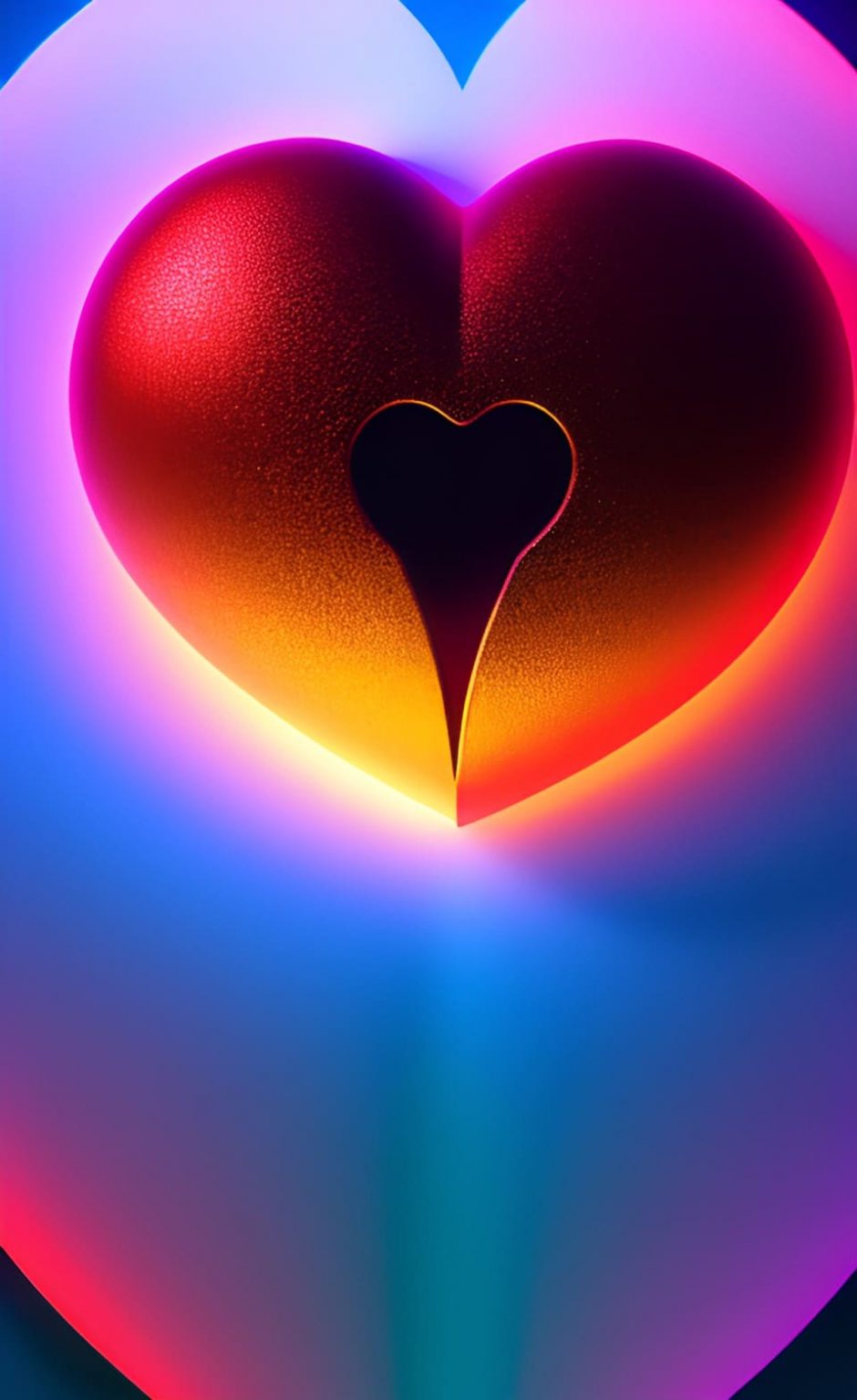 Cuore sfondi per il tuo cellulare | 100 Immagini