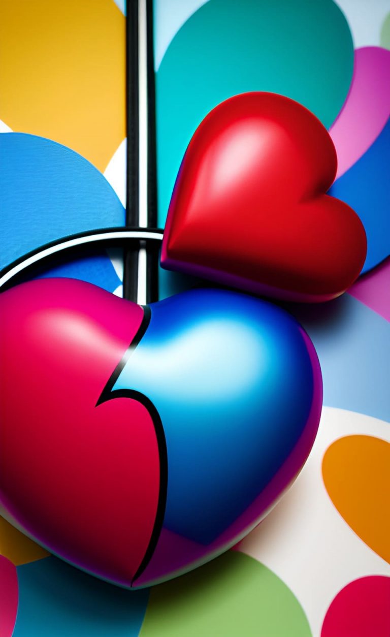 Heart Phone Wallpapers | 100 Images