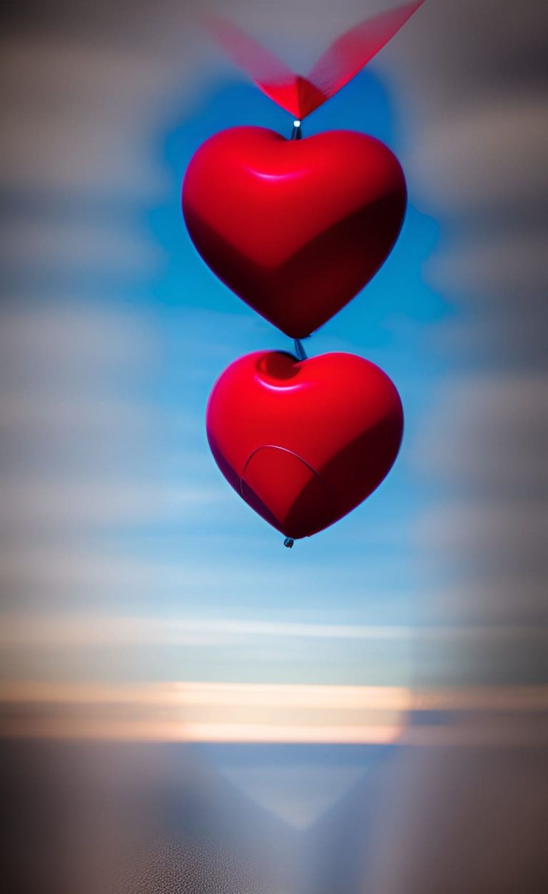 Heart Phone Wallpapers | 100 Images