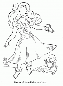 Hawaii coloring pages | Download for free and print