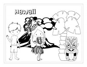 Hawaii coloring pages | Download for free and print