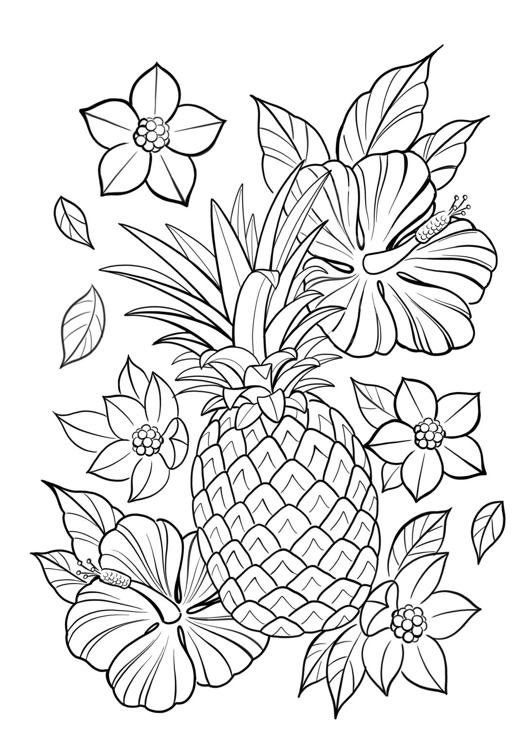 Hawaii coloring pages | Download for free and print