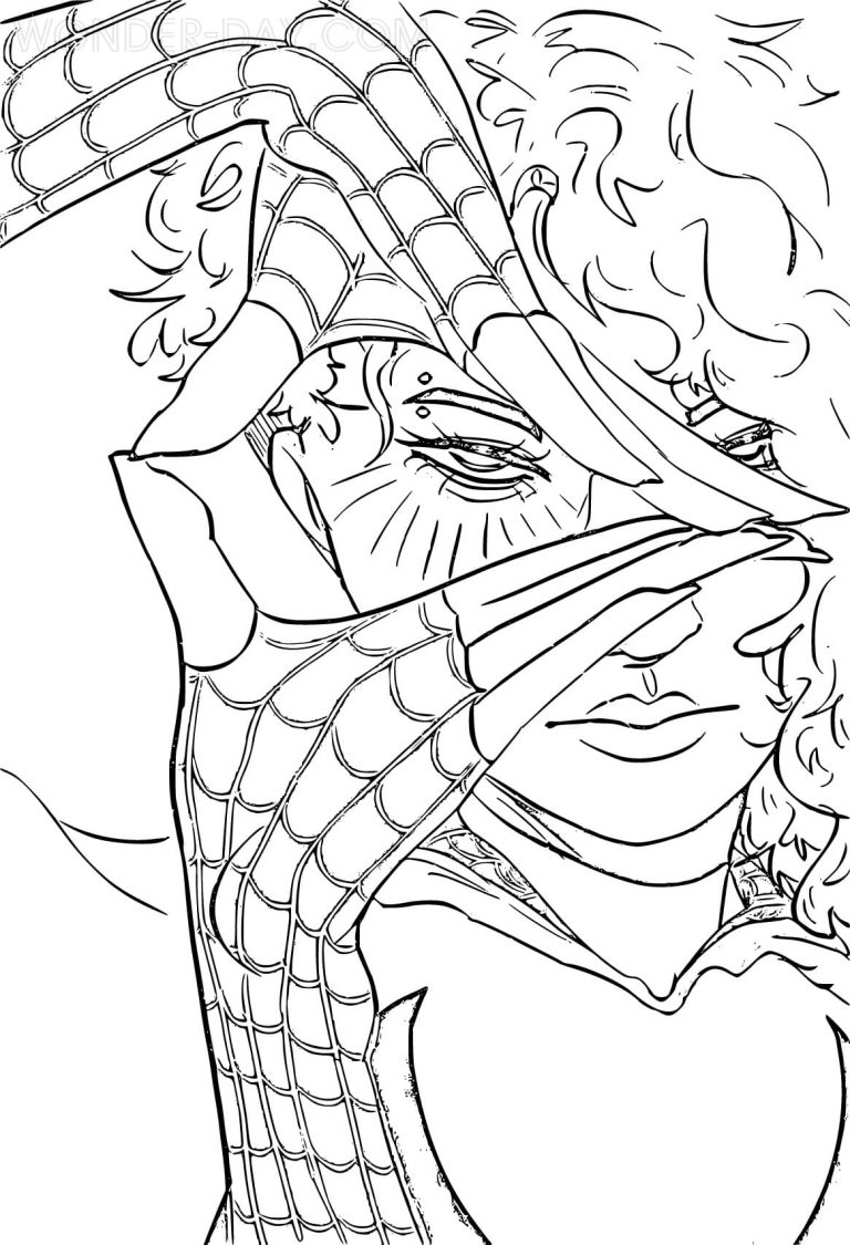 Spider-Man: Across the Spider Coloring Pages | WONDER DAY — Coloring ...