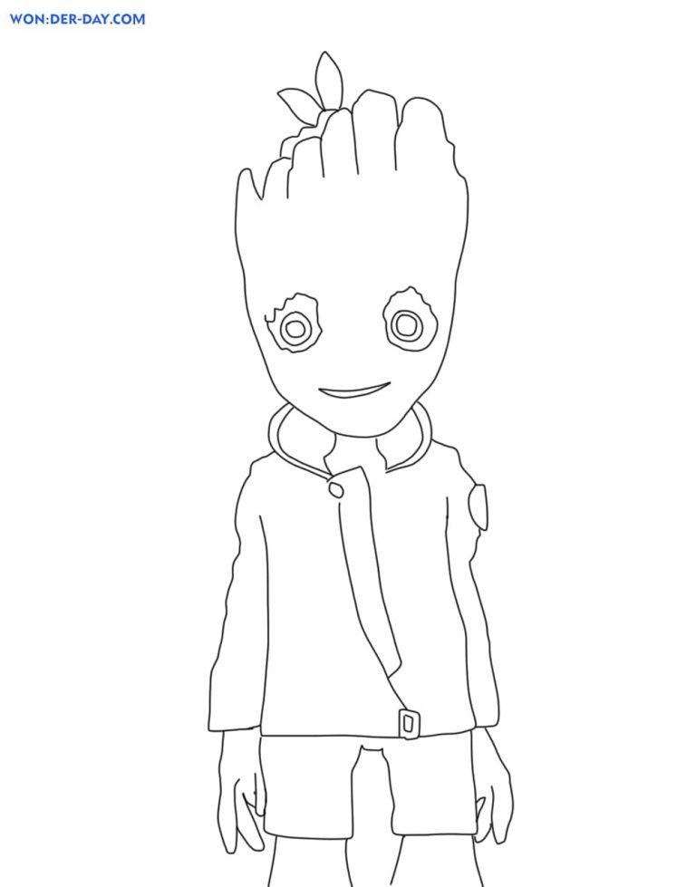 Guardians of the Galaxy Coloring Pages | WONDER DAY — Coloring pages ...