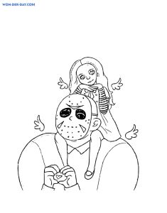 M3GAN Coloring Pages | Free printable Coloring Pages