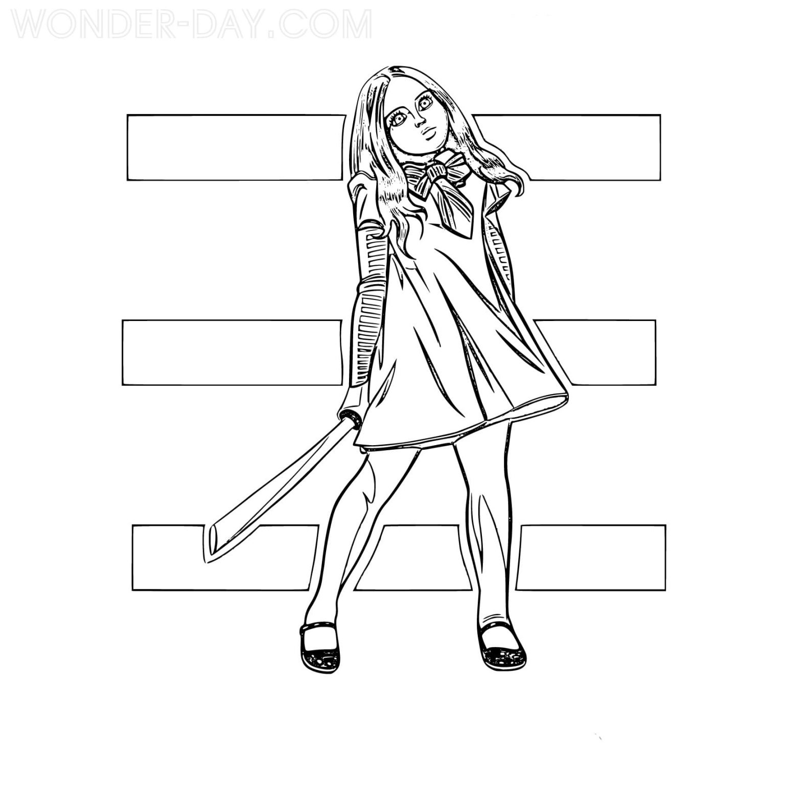 M3GAN Coloring Pages | Free printable Coloring Pages