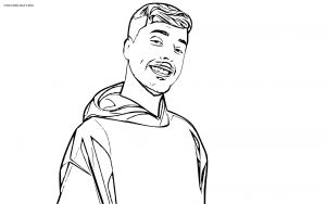 Mr Beast Coloring Pages | WONDER DAY — Coloring pages for children and ...