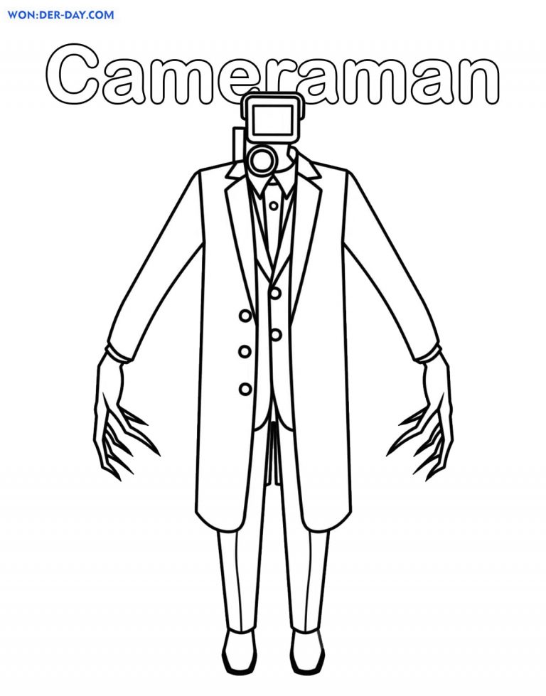 Skibidi Toilet Coloring Pages | 30 Free Coloring Pages