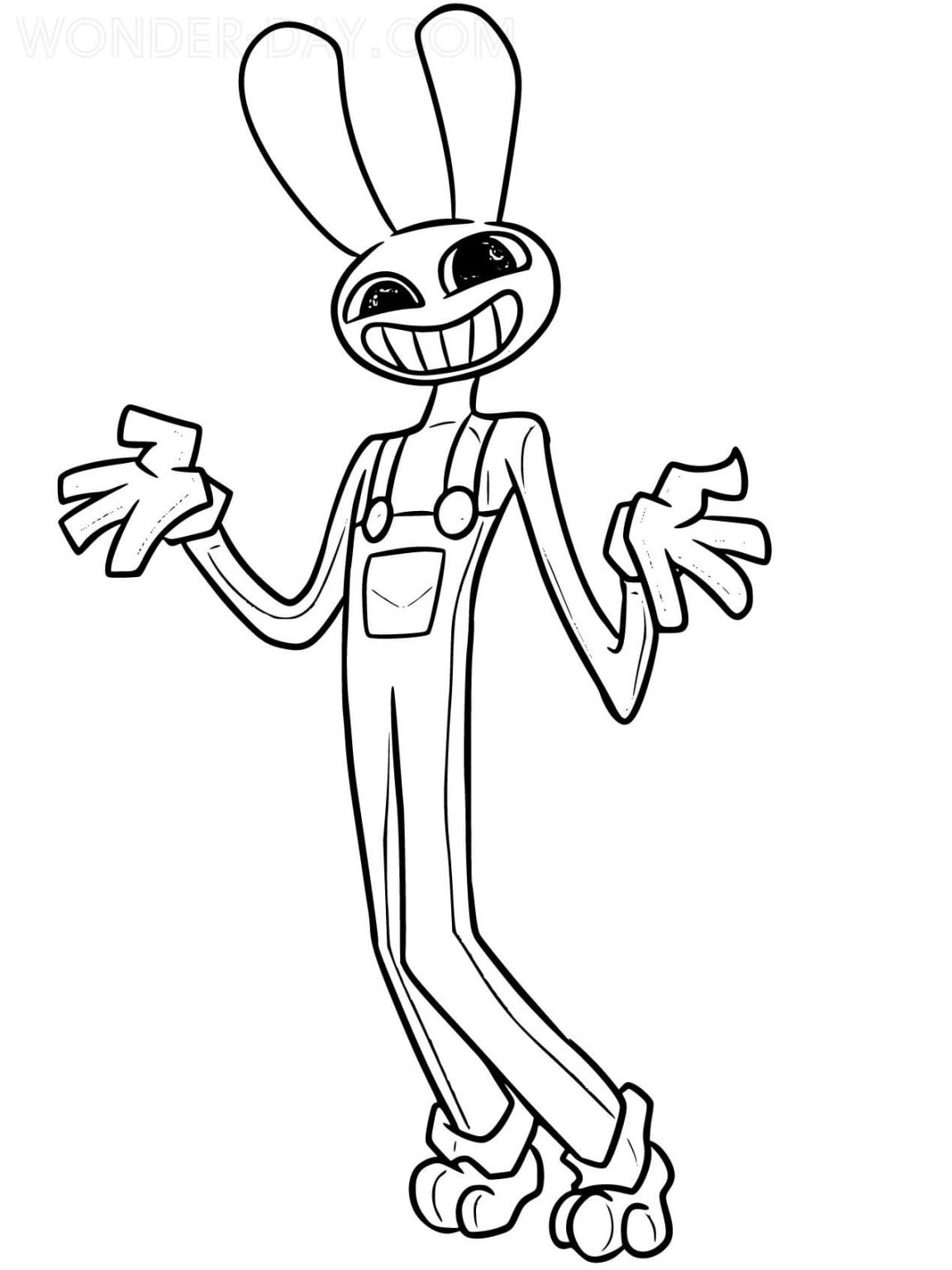 The Amazing Digital Circus Coloring Pages | WONDER DAY — Coloring pages ...