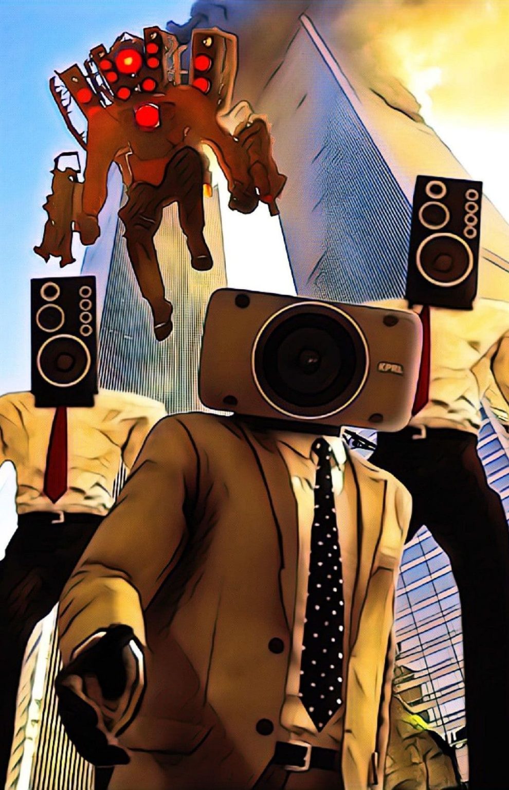 Fondo de pantalla para tu teléfono Skibidi Toilet | WONDER DAY ...