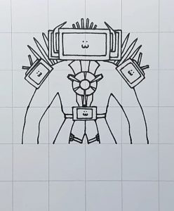 How to draw Titan TV Man | WONDER DAY — Coloring pages for children and ...