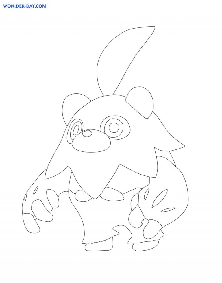 Palworld coloring pages | WONDER DAY — Coloring pages for children and ...