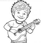 Ed Sheeran Coloring Pages | WONDER DAY — Coloring pages for children ...