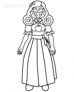 Miss Delight Coloring Pages | Poppy Playtime