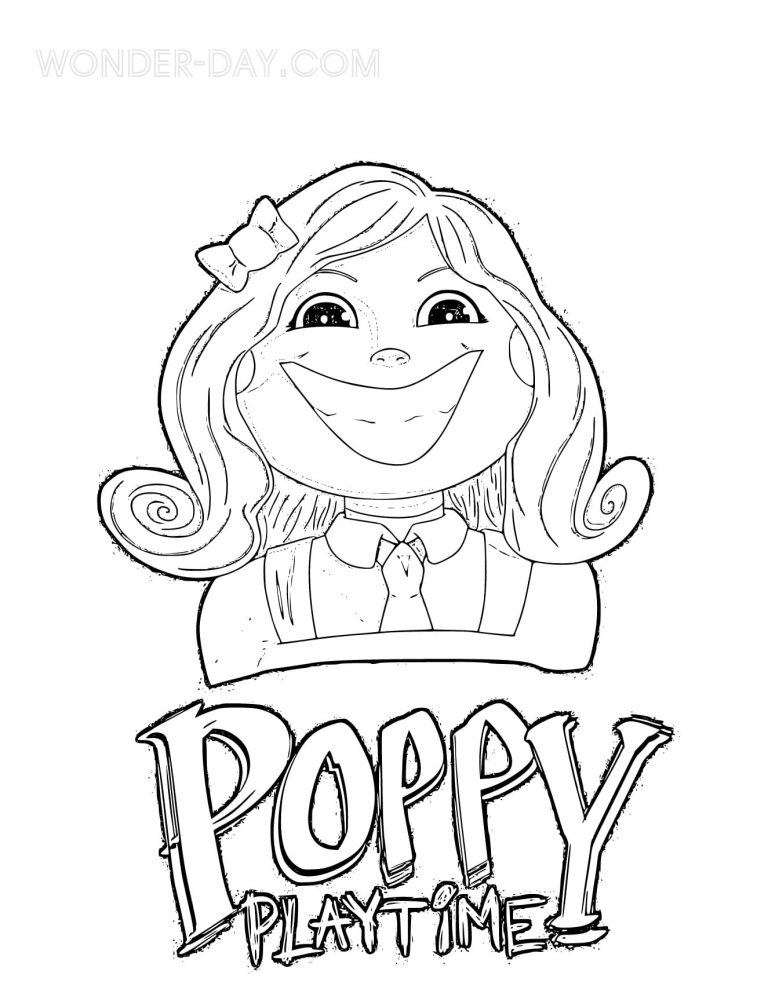 Miss Delight Coloring Pages | Poppy Playtime