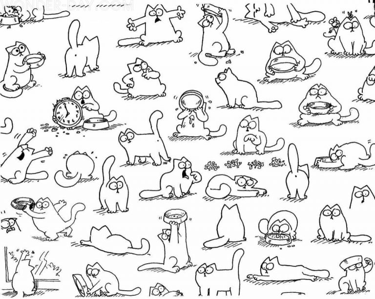 Stickers Coloring Pages | Download and Print for Free