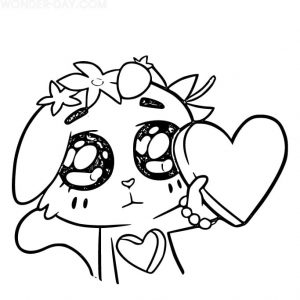 Stickers Coloring Pages | Download and Print for Free