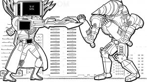 Titan Drillman Coloring Pages | Free Printable Coloring Pages