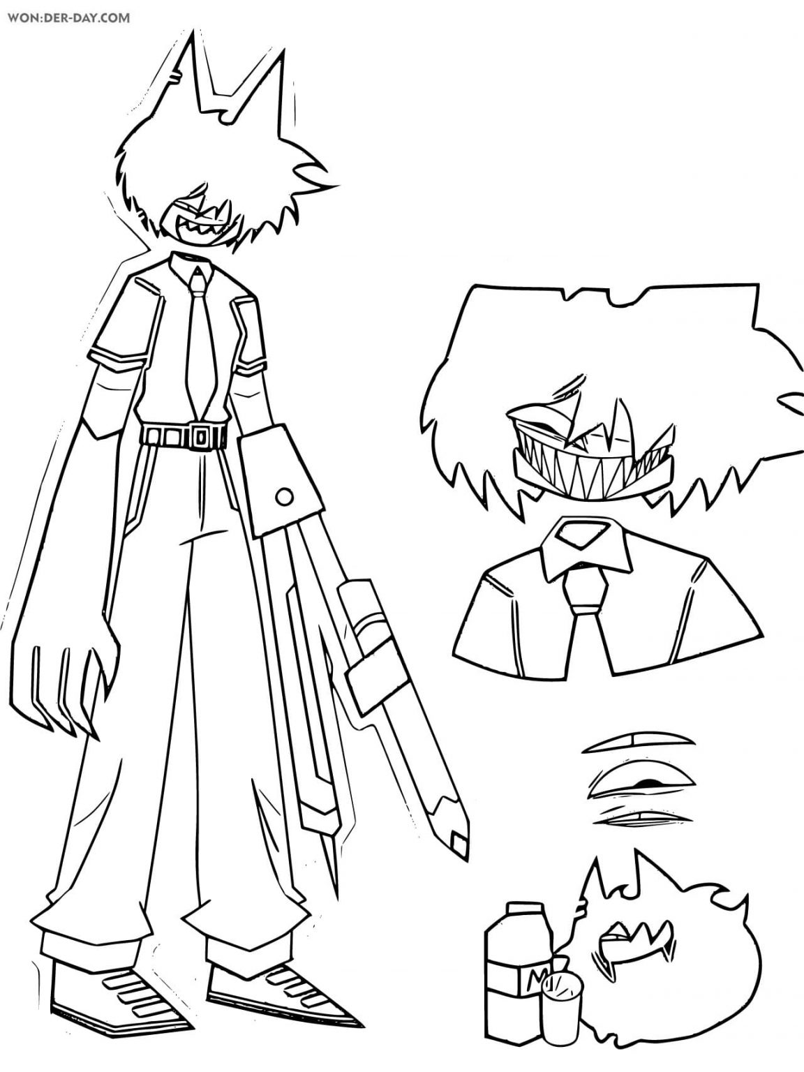 Basics in Behavior Coloring Pages | Wonder-Day