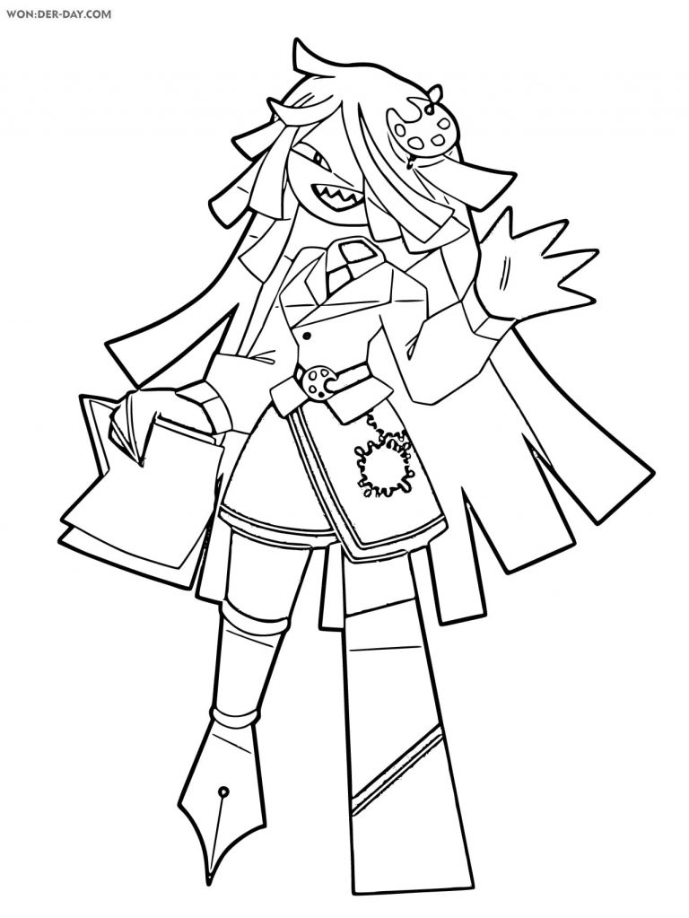 Basics in Behavior Coloring Pages | Wonder-Day