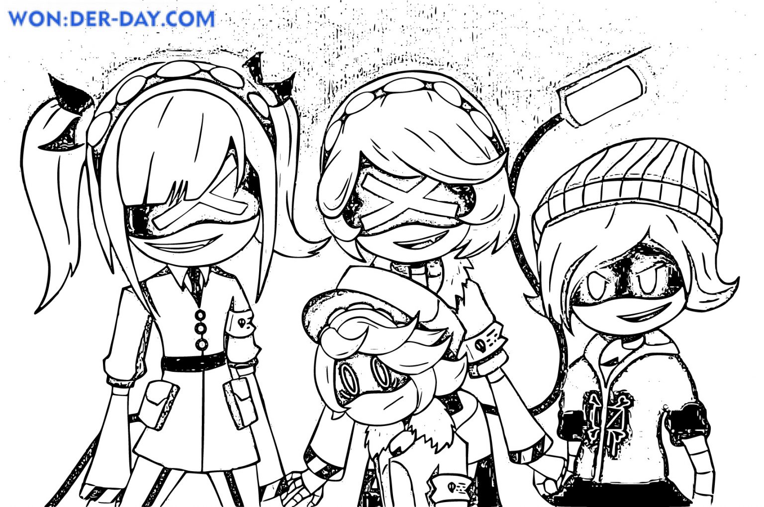 Murders Drones Coloring Pages | WONDER DAY