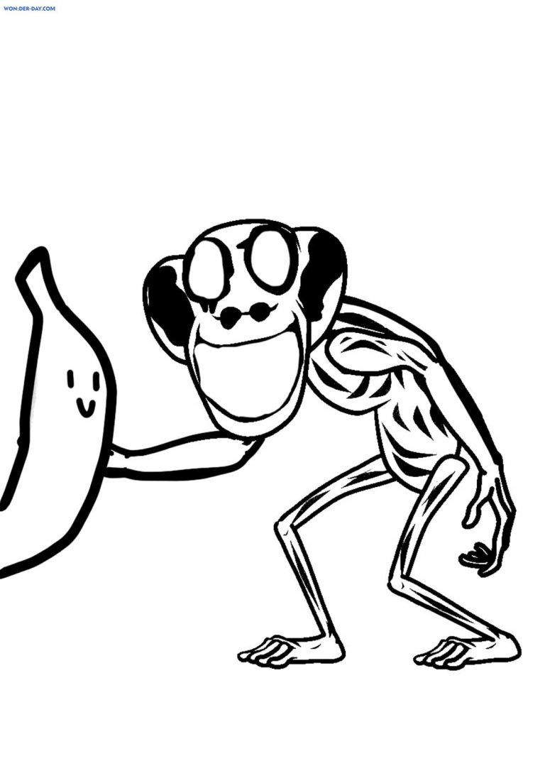 Zoonomaly Coloring Pages | Printable Coloring Pages