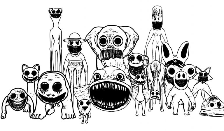 Zoonomaly Coloring Pages | Printable Coloring Pages