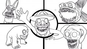 Zoonomaly Coloring Pages | Printable Coloring Pages