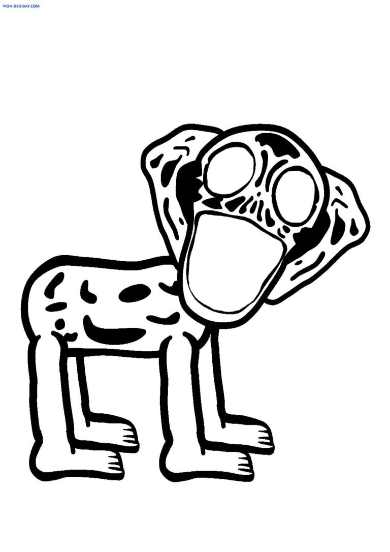 Zoonomaly Coloring Pages | Printable Coloring Pages