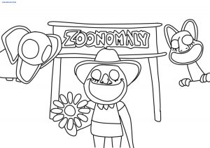 Zoonomaly Coloring Pages | Printable Coloring Pages