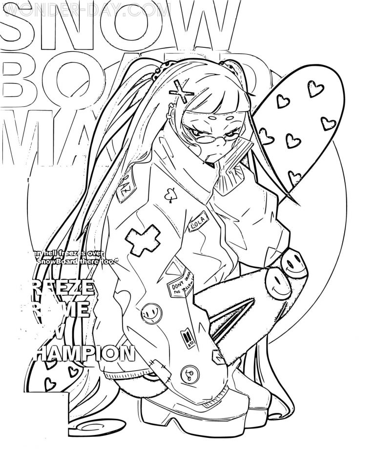 Y2K Coloring Pages | Free Coloring Pages