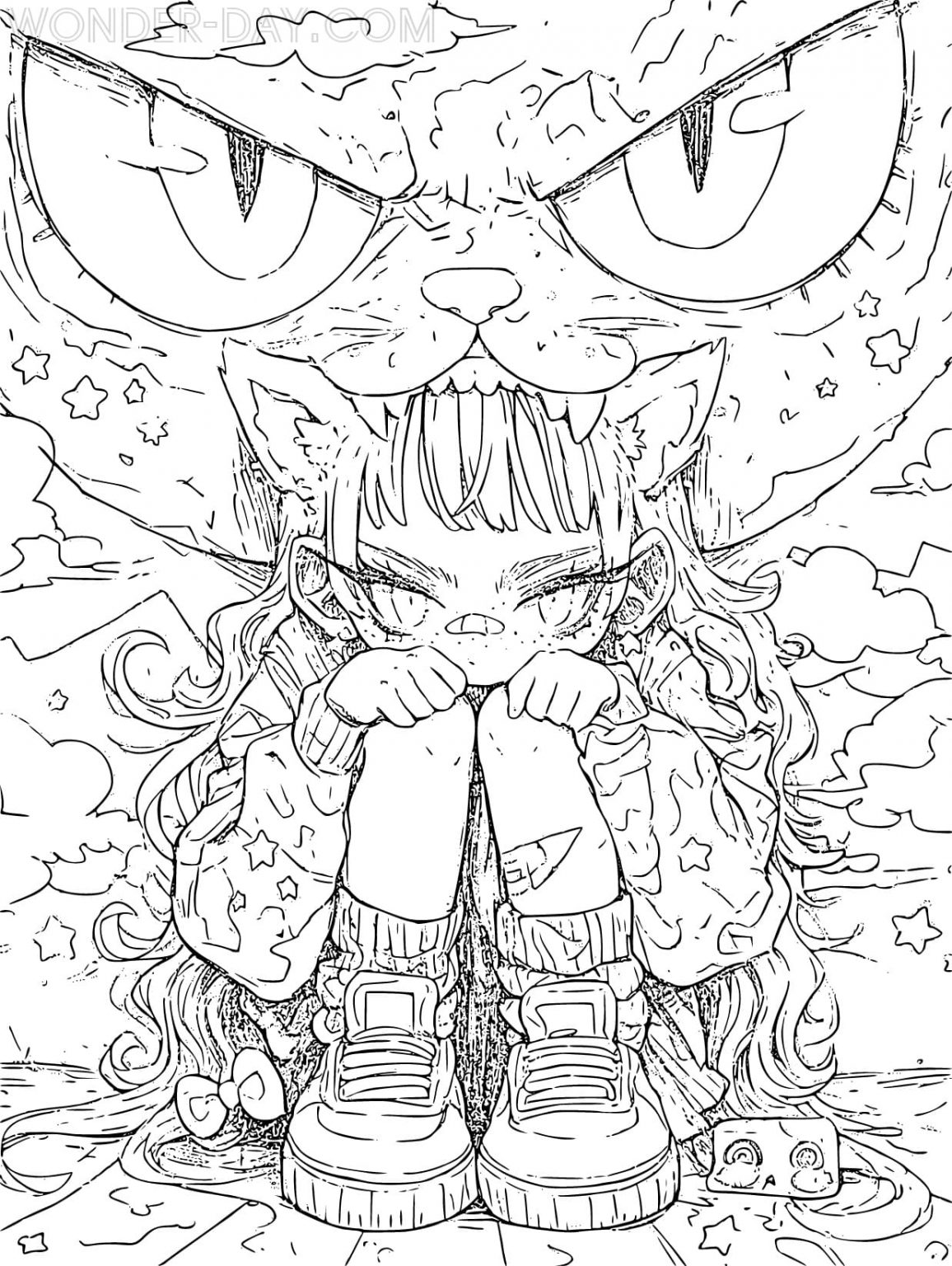 Y2K Coloring Pages | Free Coloring Pages