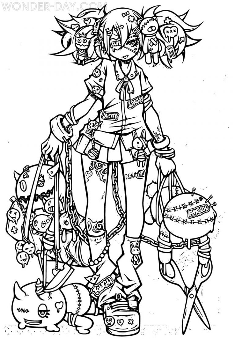 Y2K Coloring Pages | Free Coloring Pages