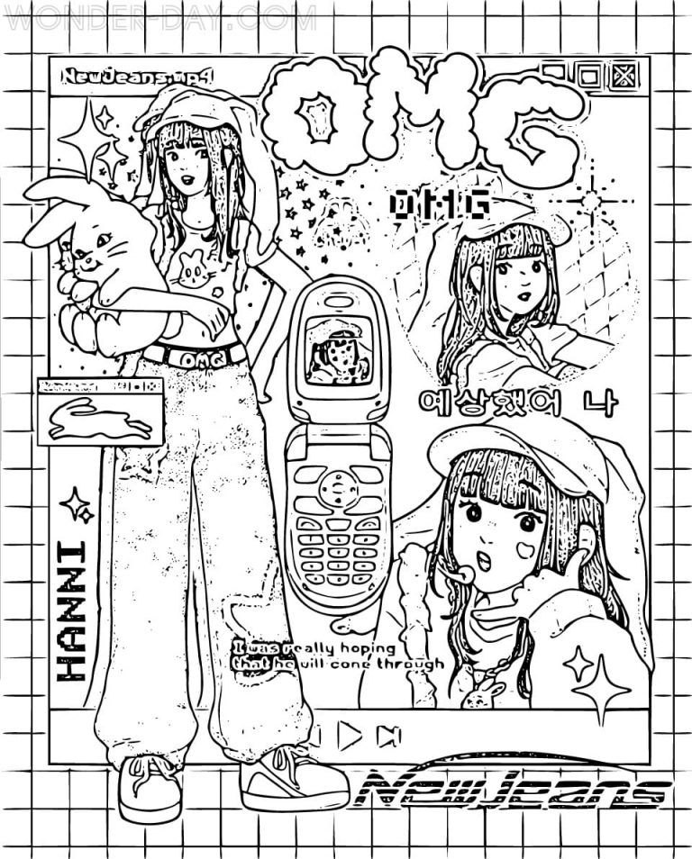 Y2K Coloring Pages | Free Coloring Pages