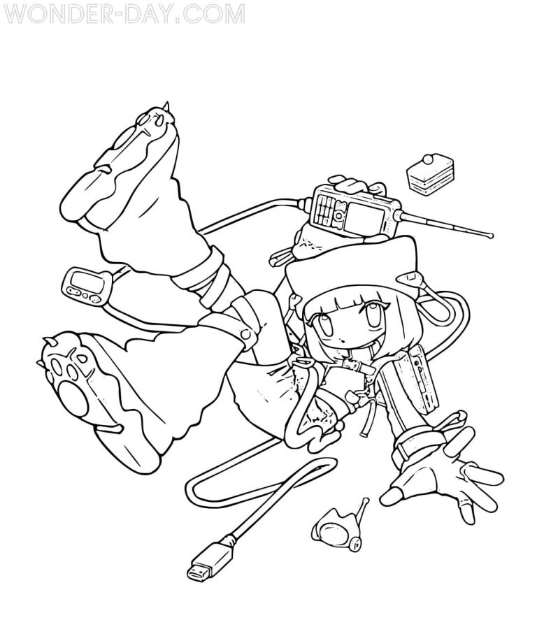 Desenhos de Y2K para colorir | WONDER DAY