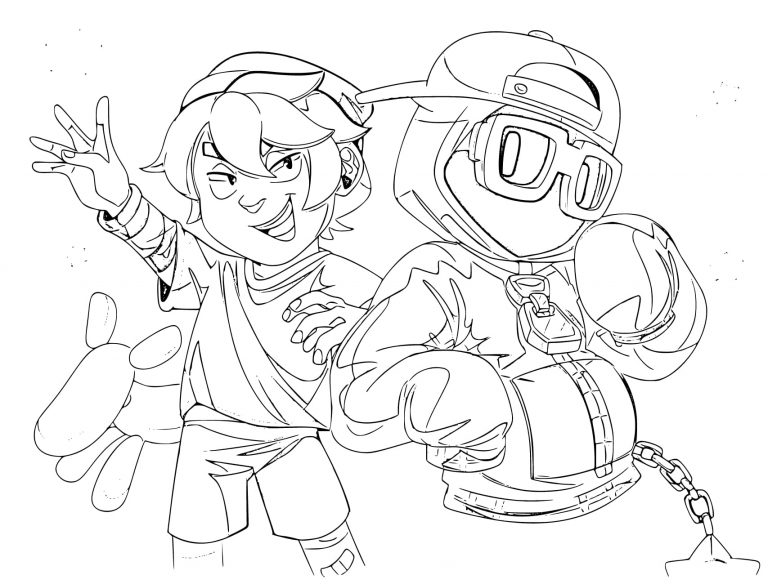 Shade Brawl Stars Coloring Pages | Wonder-Day