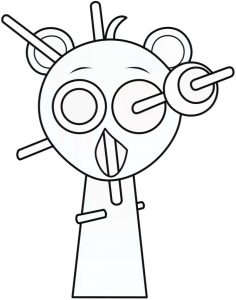 Ausmalbilder Sprunki | Zum Ausdrucken Kostenlos