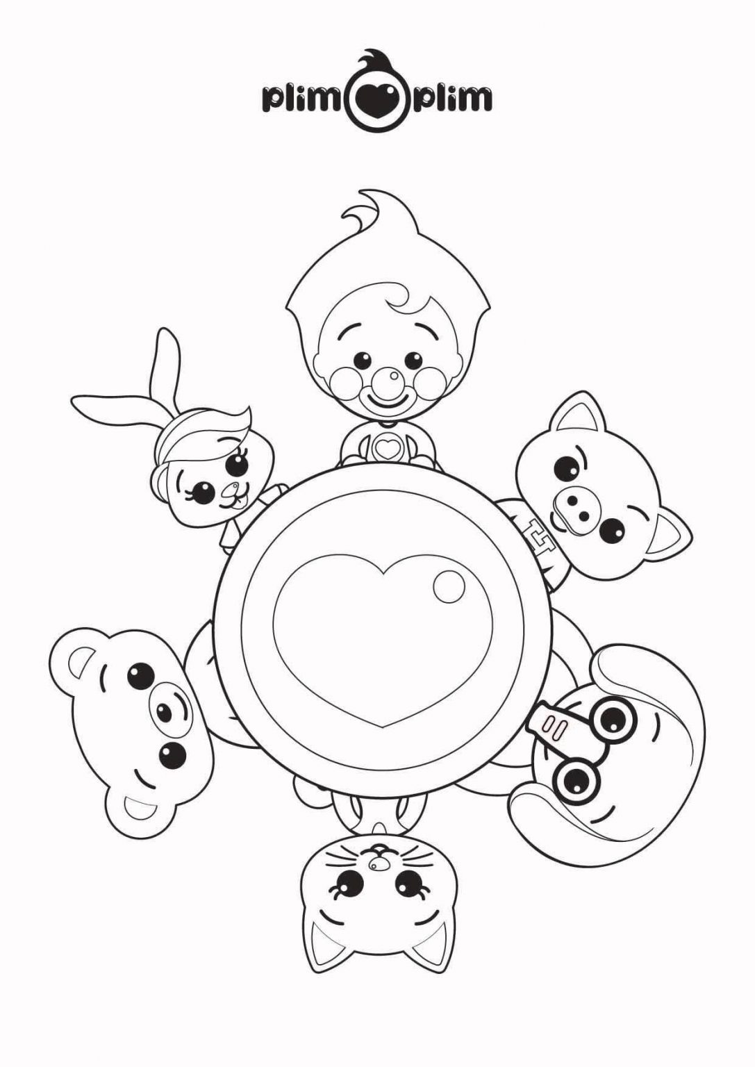 Plim Plim Coloring Pages | Coloring Pages for Kids