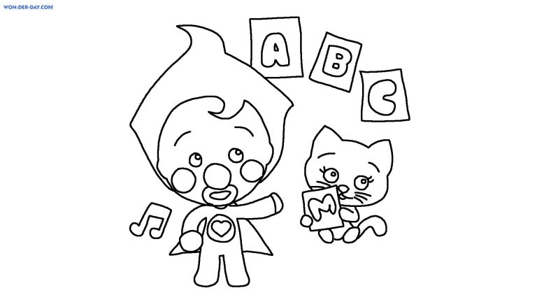 Plim Plim Coloring Pages | Coloring Pages for Kids